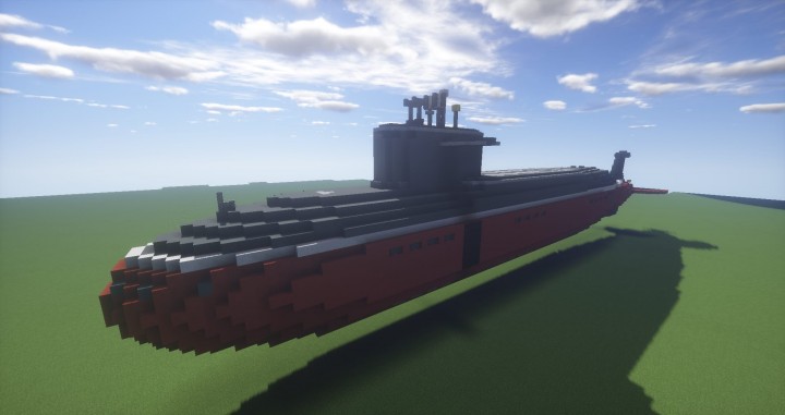 Ballistic Missile Submarine. Minecraft Map