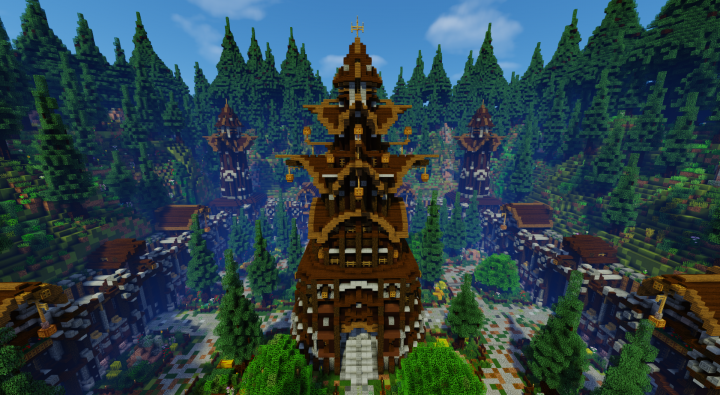 [Spawn / Hub] Toren der Elven Minecraft Map