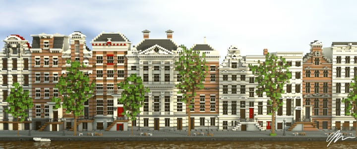 Herengracht, Amsterdam Minecraft Map