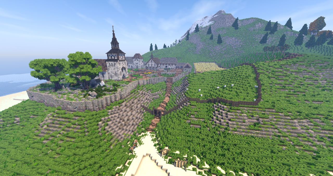 Early Medieval Monastery [Conquest Reforged] Minecraft Map