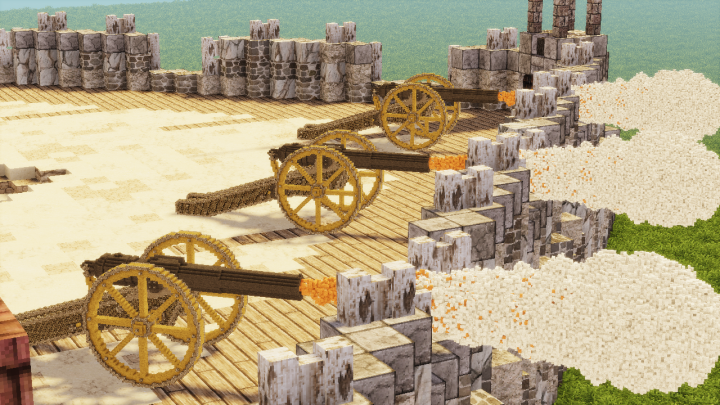 Ardelencia, Star fort, To defend a plain Minecraft Map