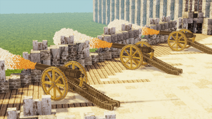 Ardelencia, Star fort, To defend a plain Minecraft Map