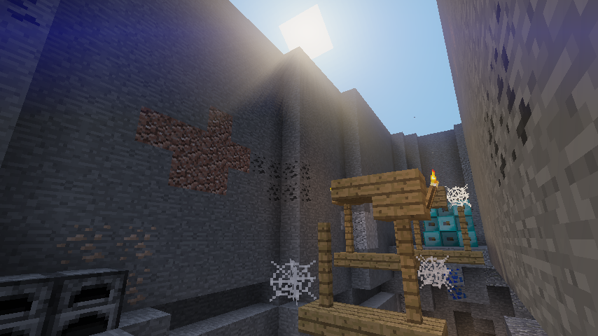 FIND THE BUTTON: WOODEN-STONE BUTTON Minecraft Map