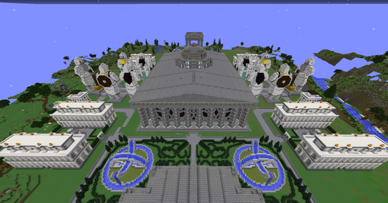 [ update 1.0 ] ULTRA EPIC SERVER SPAWN by Minecraft Bulgaria Minecraft Map