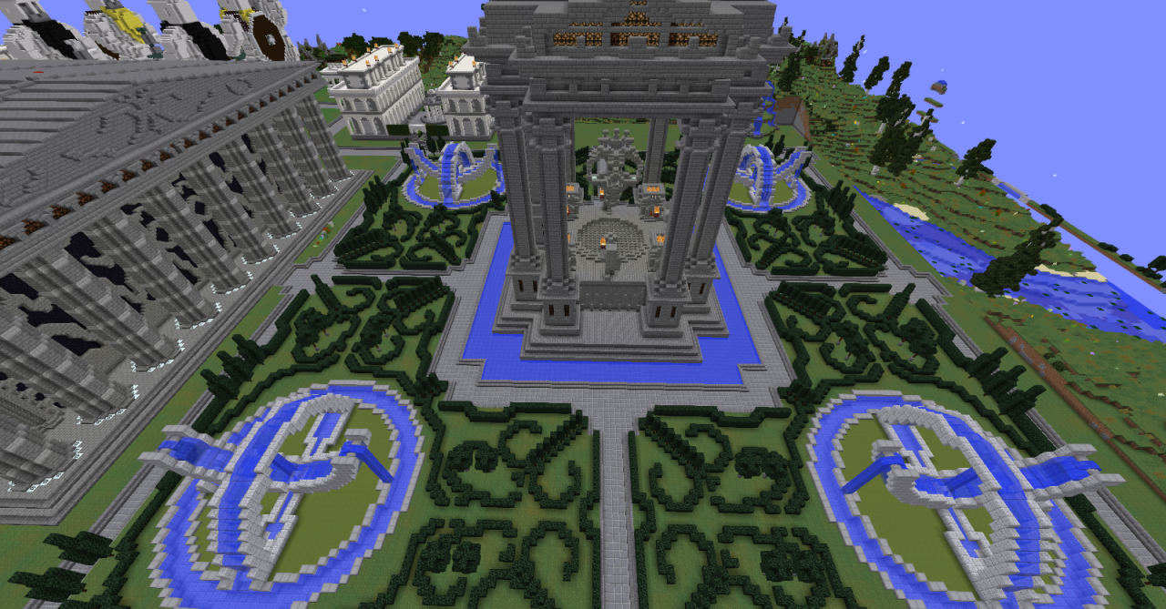 [ update 1.0 ] ULTRA EPIC SERVER SPAWN by Minecraft Bulgaria Minecraft Map