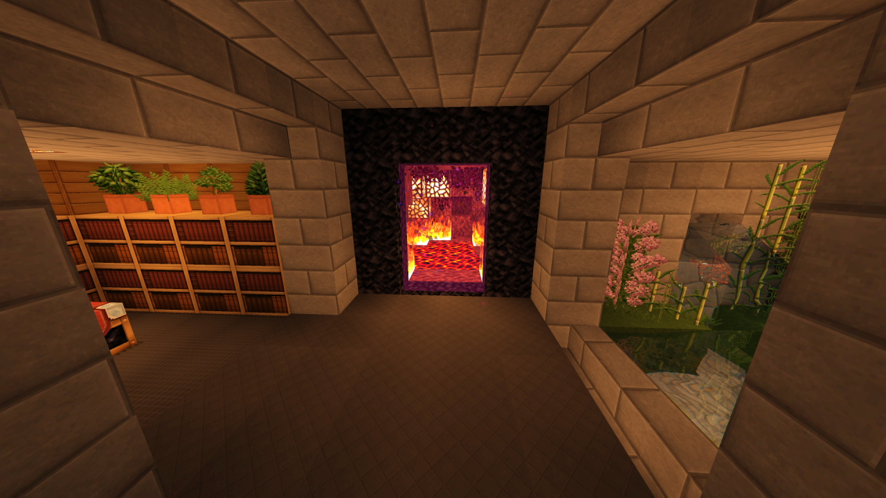 Re + Newed (Survival House With Secret Portals) Minecraft Map