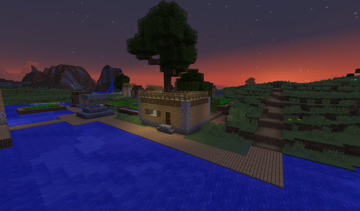 Beachside Village WIP Minecraft Map