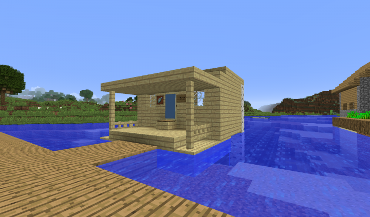 Beachside Village WIP Minecraft Map