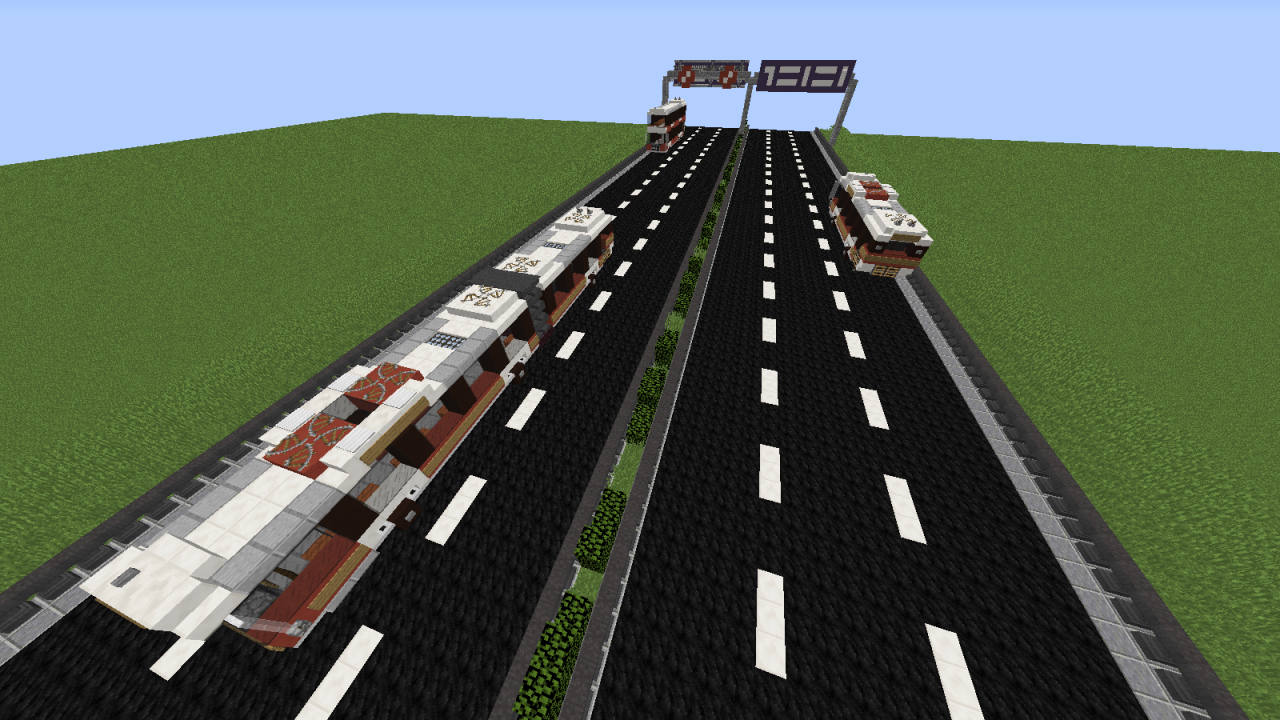 Bus Pack Minecraft | CREATIONS CM Minecraft Map