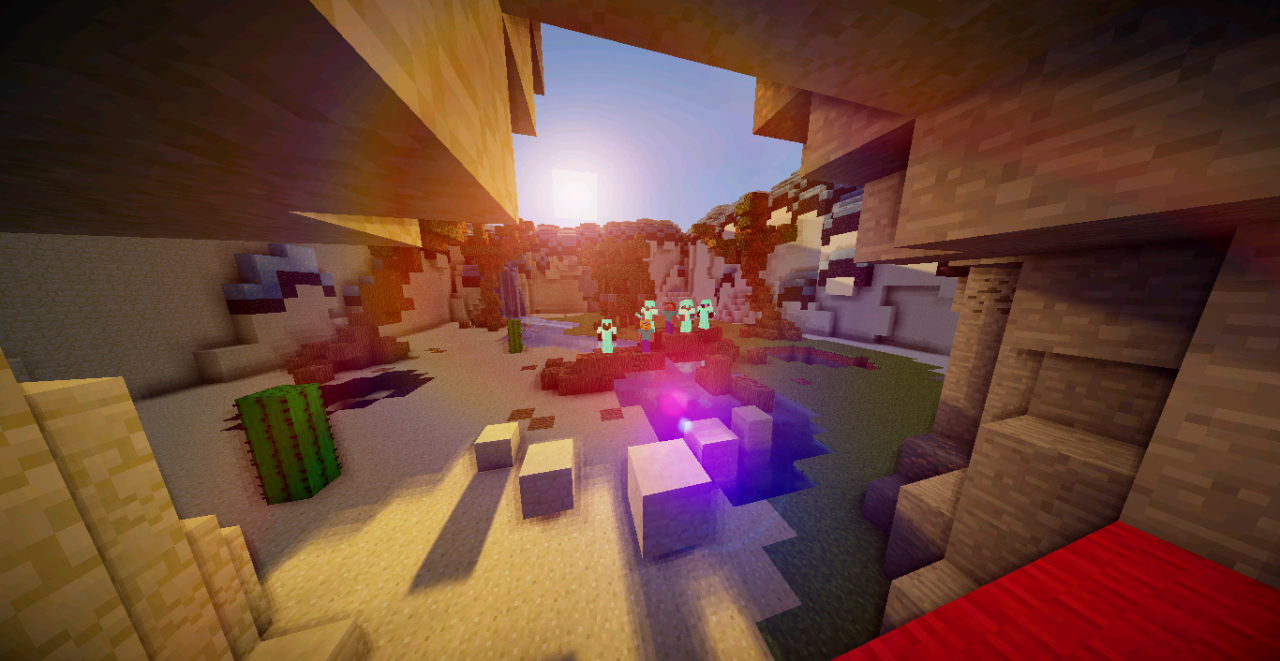 Arena Mina-PvP Minecraft Map