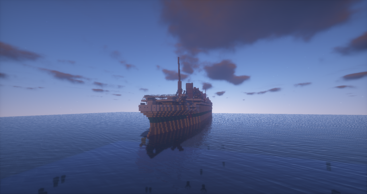 HMHS Britannic Minecraft Map