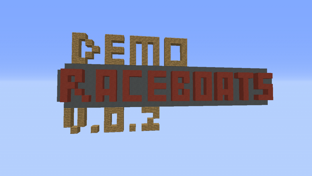 Race-Boats Minecraft Map