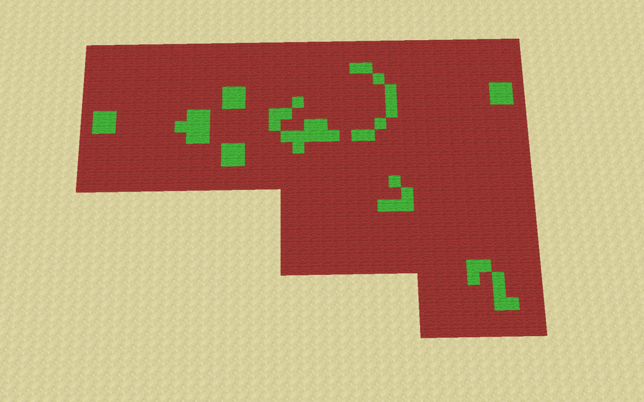Conway's Game of Life Minecraft Map