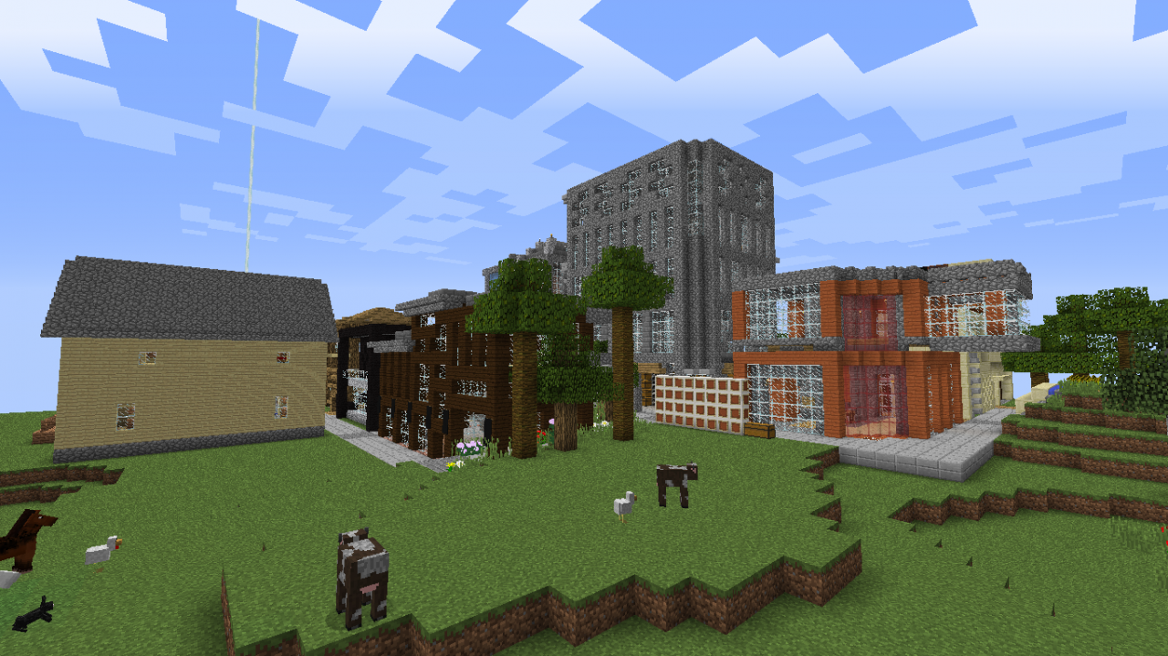 The City of Zendertica v1.1 Minecraft Map