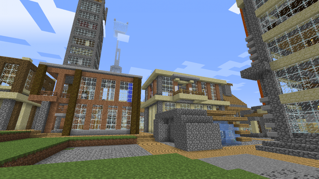 The City of Zendertica v1.1 Minecraft Map