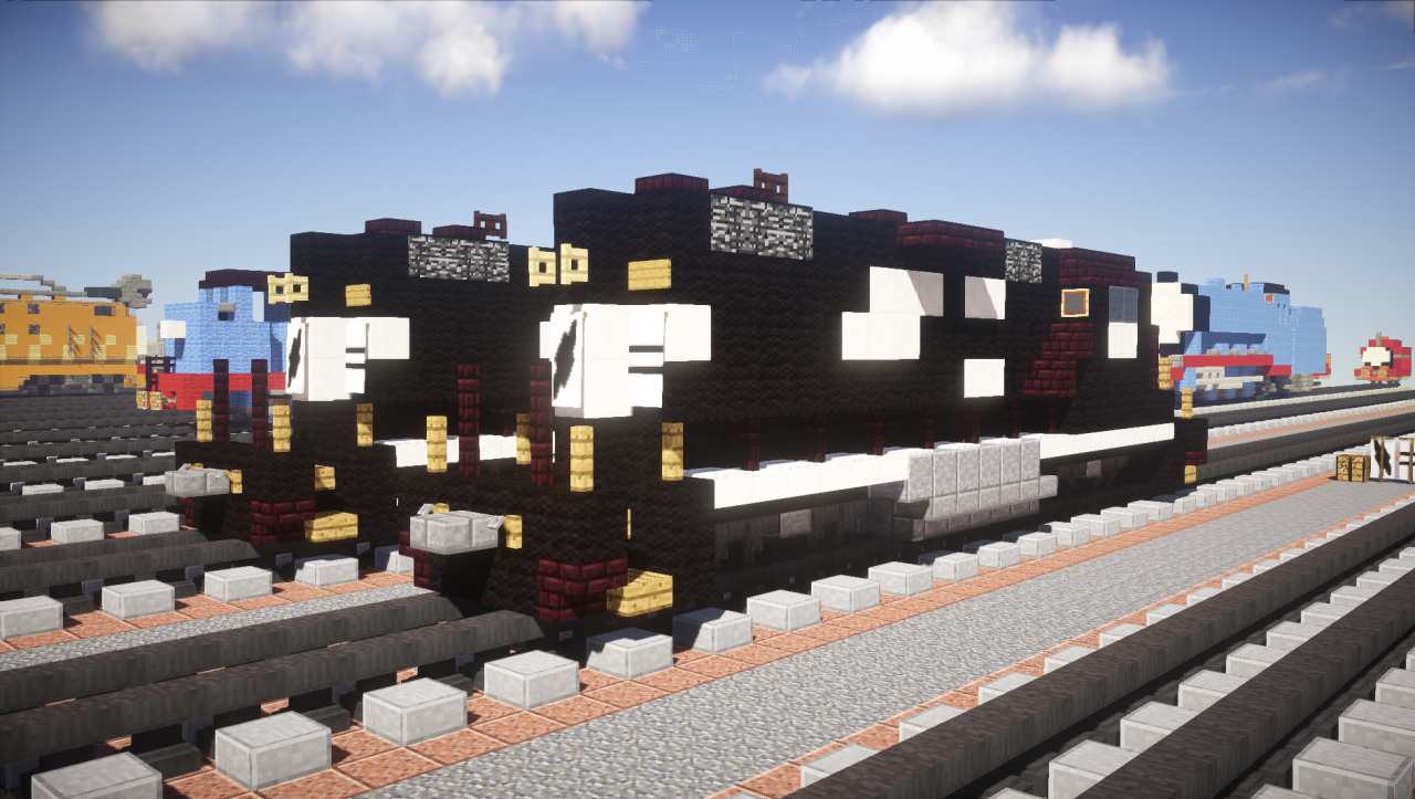 Norfolk Southern EMD GP38-2 Diesel-Electric Locomotive Minecraft Map