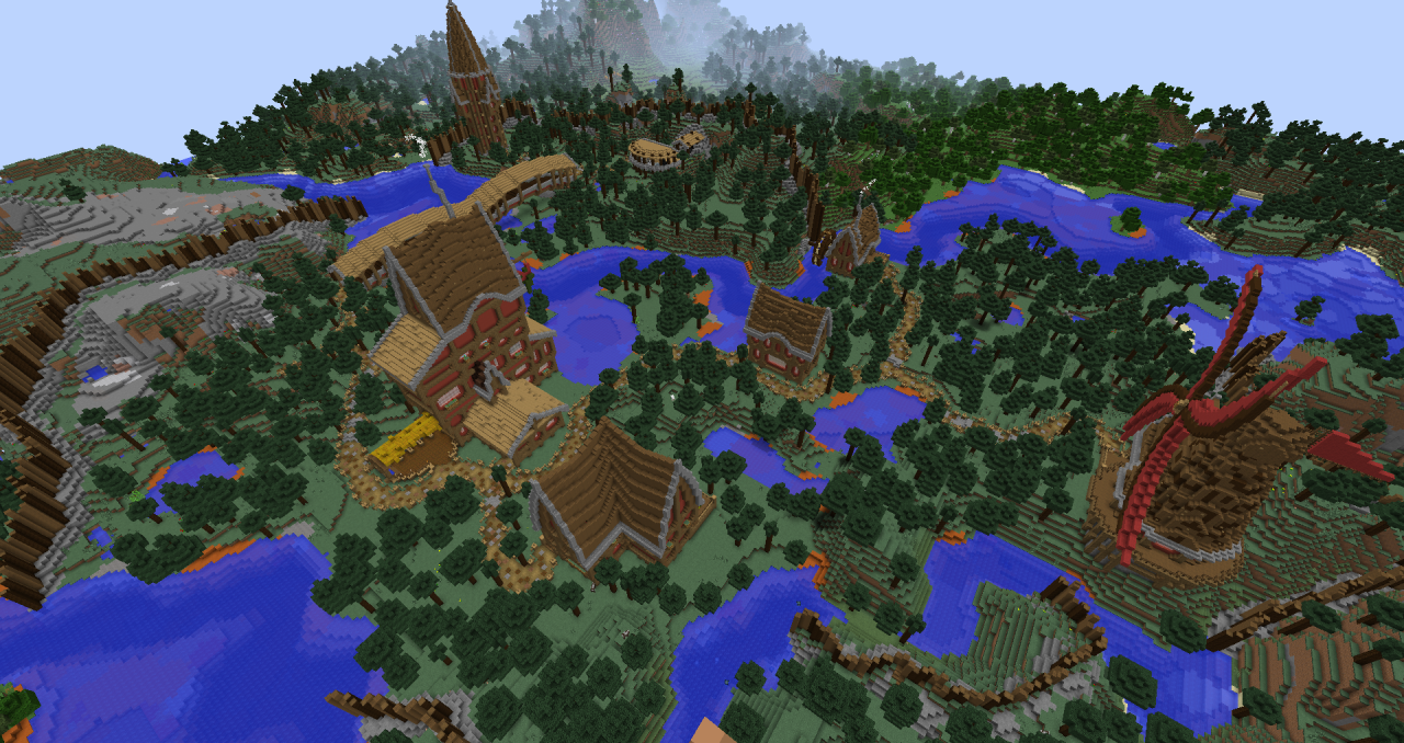 Red rive Inn Minecraft Map