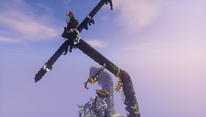 The pirate and the skeleton Minecraft Map