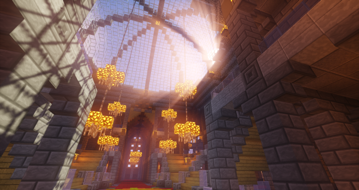 Large Library - Bibliotheque Minecraft Map