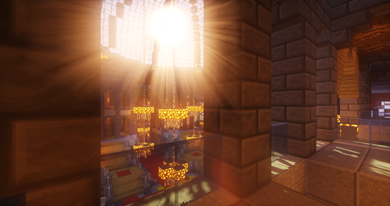 Large Library - Bibliotheque Minecraft Map