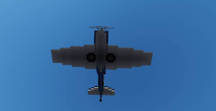 Grumman F6F Hellcat Minecraft Map