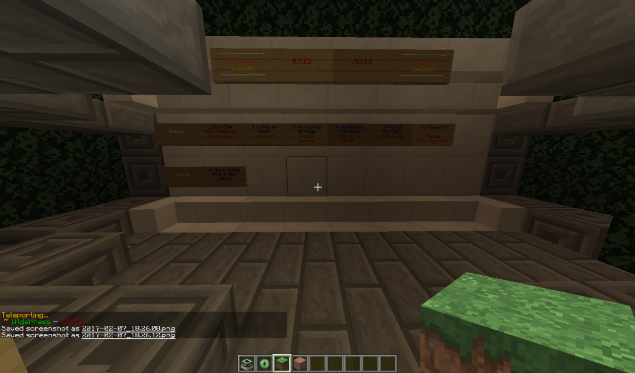 Crimson Saiyan Minecraft Server