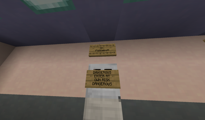 Fiddlebutt's Lab Minecraft Map