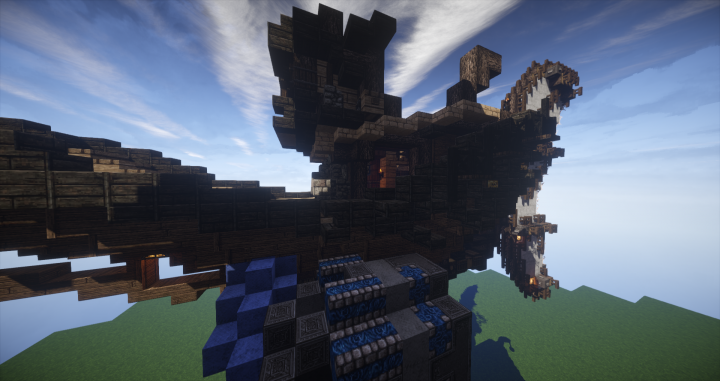 | Medieval Steampunk House | In Building Progress | Minecraft Map