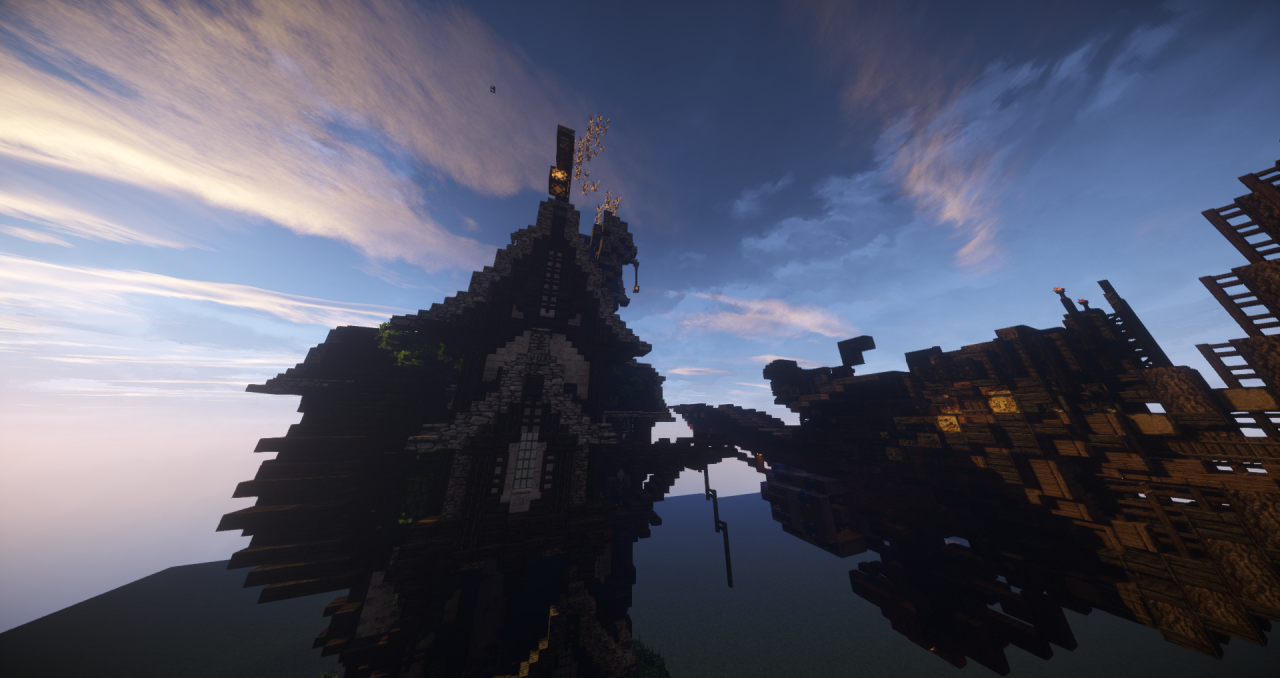 | Medieval Steampunk House | In Building Progress | Minecraft Map