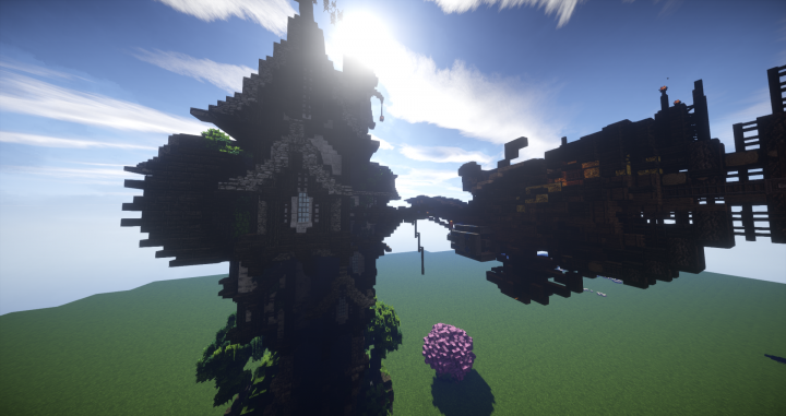 | Medieval Steampunk House | In Building Progress | Minecraft Map