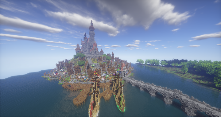 Minecraft Disney Tangled Map -Epic Map- Rapunzel Minecraft Map