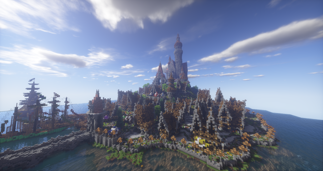 Minecraft Disney Tangled Map -Epic Map- Rapunzel Minecraft Map