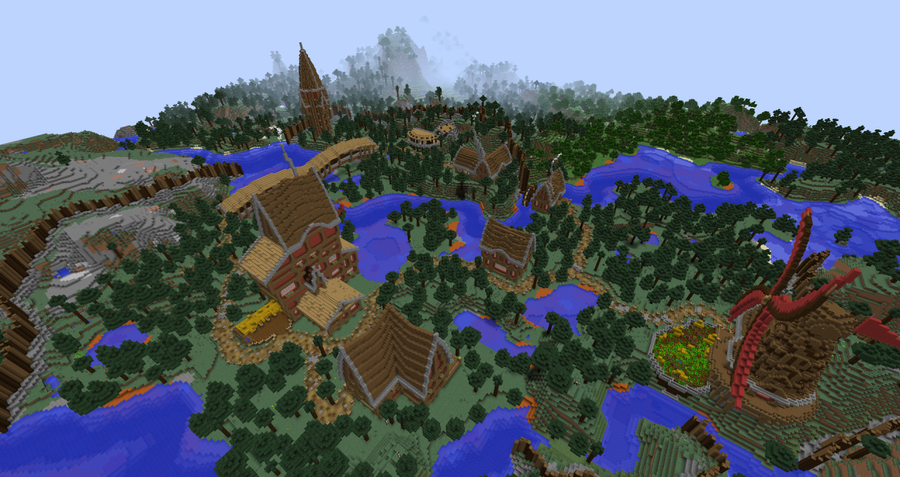 Red rive Inn Minecraft Map