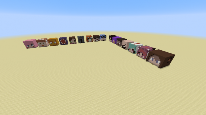 Head World Minecraft Map