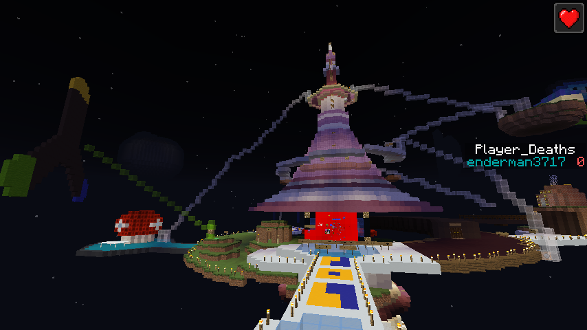 Super Mario Galaxy [ Custom Galaxies ] Minecraft Map