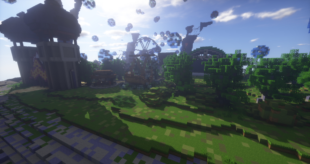 '' Sabaody Archipelago '' シャボンディ諸島 One Piece Minecraft Map