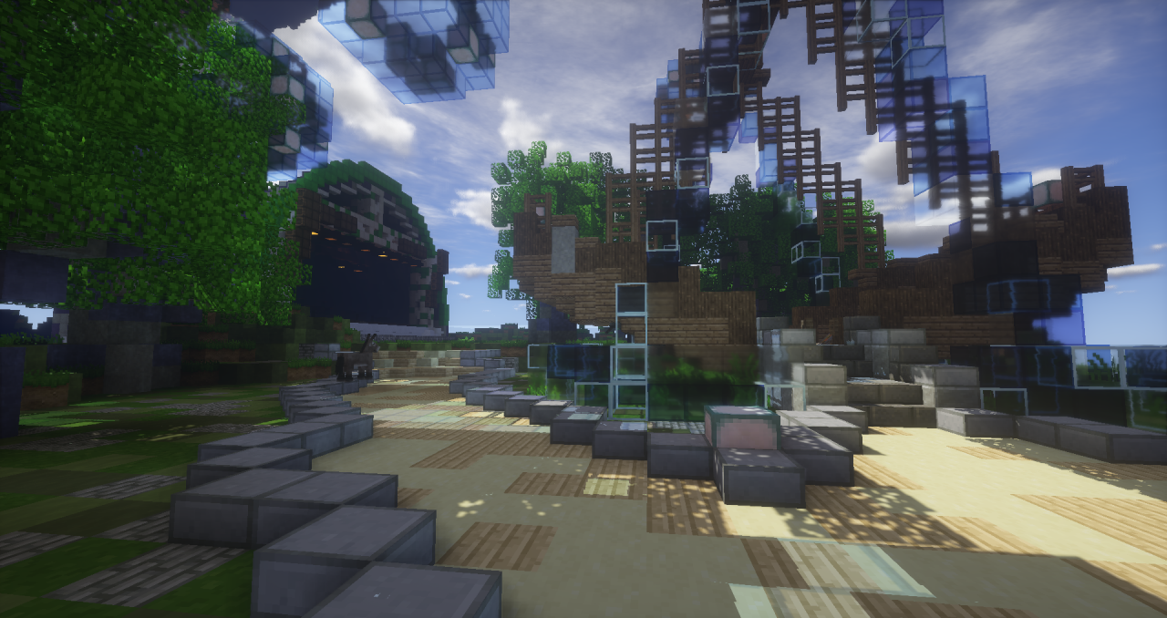 '' Sabaody Archipelago '' シャボンディ諸島 One Piece Minecraft Map