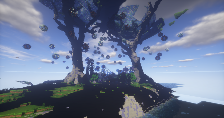 '' Sabaody Archipelago '' シャボンディ諸島 One Piece Minecraft Map