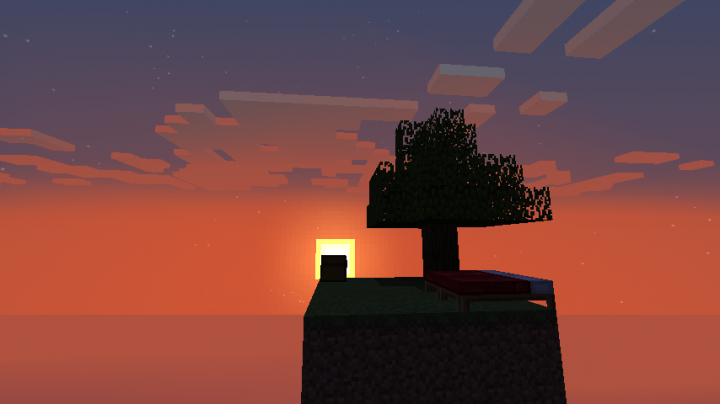 Sky Block Minecraft Map