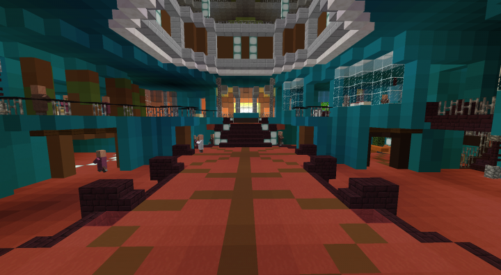 Stargate Atlantis buried in a lost world Minecraft Map