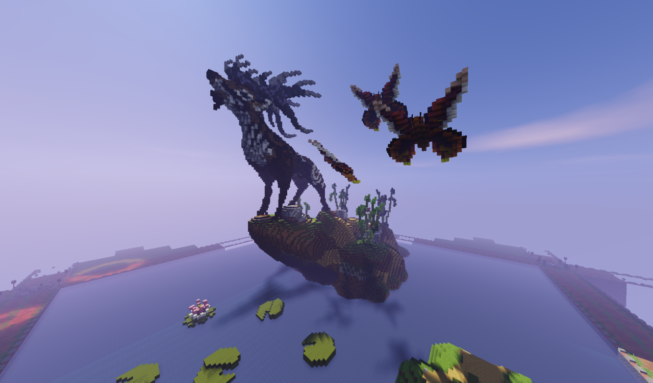 The king of the Deer Minecraft Map
