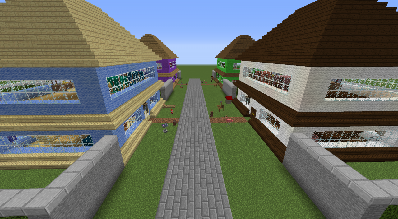 City Street Minecraft Map