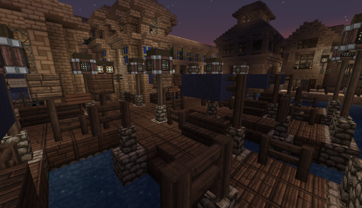 East docks Minecraft Map
