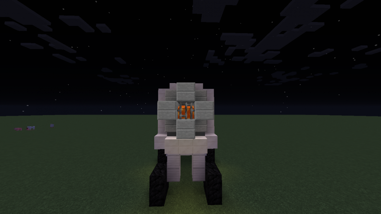 Minecraft 1.12 Snapshot - Space Lander Minecraft Map