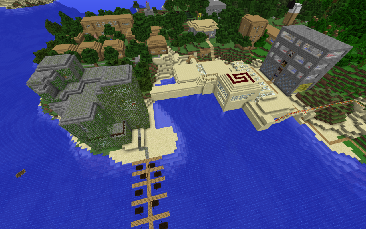 The Penman Peninsula Minecraft Map