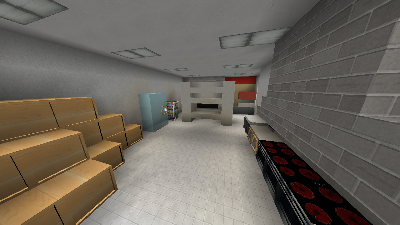 Jack's Hamburger's Fast Food Restaurant Minecraft Map