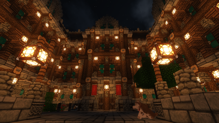 Baroque Style mansion Minecraft Map