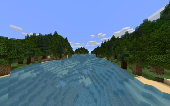 Forest Island Minecraft Map