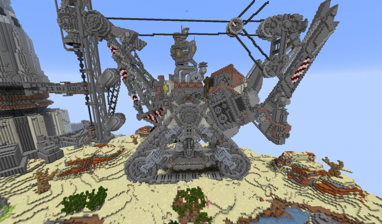Solitary Launch Base Minecraft Map