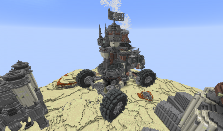 Solitary Launch Base Minecraft Map